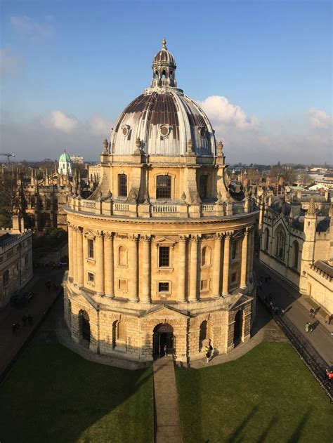 Radcliffe Library Oxford Visiting England Europe Travel Trip