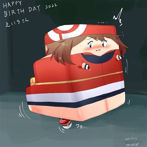 柚子ぽん酢 on Twitter えいちさんお誕生日おめでとうございます リクエストでいただきましたハルカポケモンRSの
