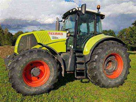 Claasrow Crop Tractors Axion Series Axion Full Specifications