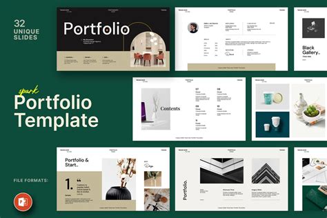 Portfolio Presentation Template Presentation Template 135951