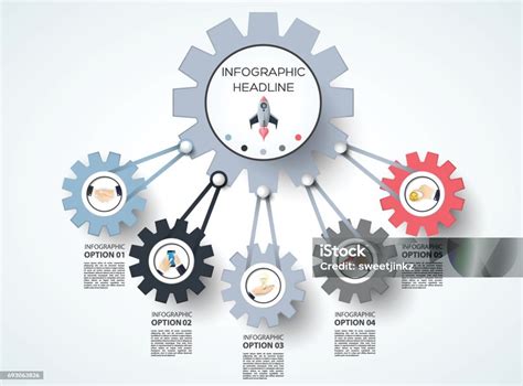 추상 Infographics 옵션 템플릿 번호 벡터 일러스트입니다 워크플로 레이아웃 다이어그램 비즈니스 단계 옵션 배너 웹
