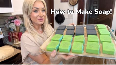 How To Make Cold Process Soap Youtube