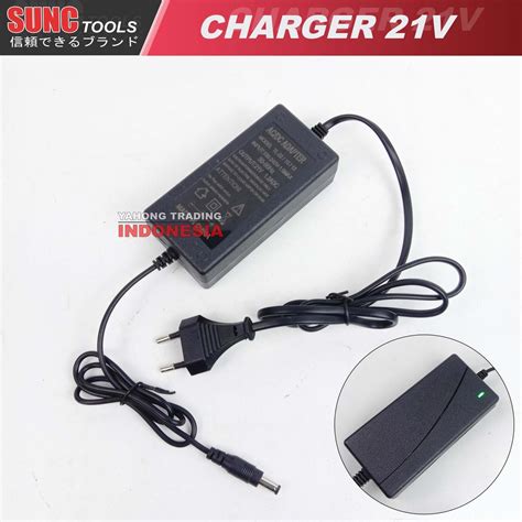Jual Adapter Charger V Adaptor Mesin Bor Impact Gerinda Shopee Indonesia