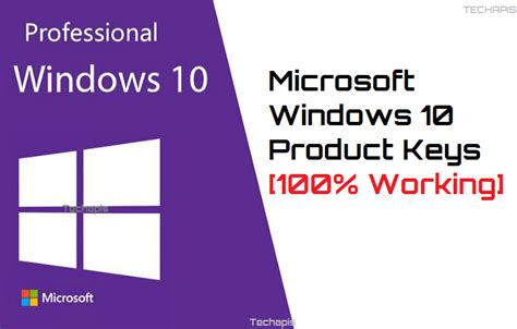 Windows Product Keys All Versions Working