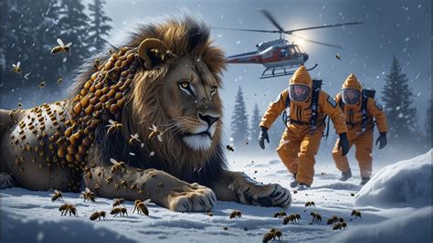 The Story Of A Lion Barnacles Honeycomb Like Wounds And Rescue Teams