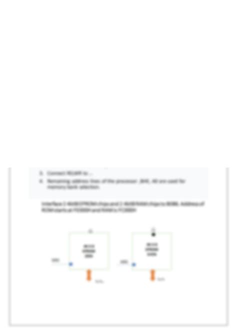 SOLUTION Interfacing Memory With 8086 Studypool
