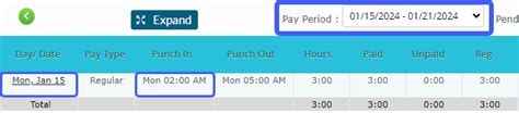 Split Hours Worked Between Two Reporting Dates Timerack