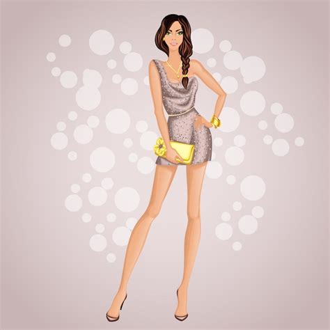 Glamorous Fashion Vectors And Illustrations For Free Download Freepik