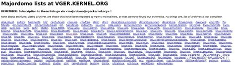 Linux内核 邮件列表 如何给linux Kernel 提交 Patch 知乎