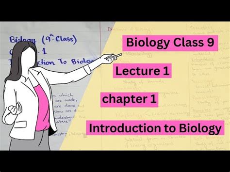 Class 9 Biology Chapter 1 Lecture 1 Introduction Class9
