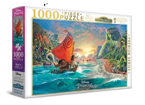 Buy Harlington Thomas Kinkade Puzzles Disney Moana 1000pc Online