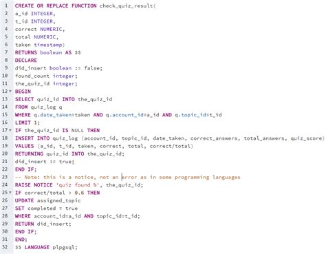 Function Value Is Not Null When Math Result Is