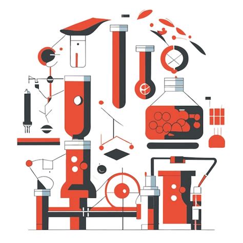 Premium Vector Cuttingedge Materials Science Vector Illustration Flat 2