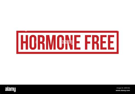 Hormone Free Rubber Stamp Seal Vector Stock Vector Image Art Alamy