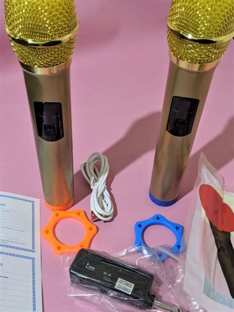 Jual Mic Tanpa Kabel Original Mic Wireless Fleco M M M Professional Wireless