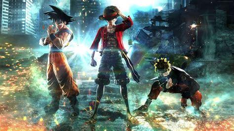 Goku Naruto Luffy Wallpapers Wallpaper Cave