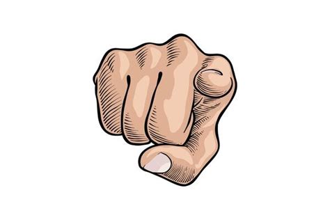 Finger Pointing At You Vector Art Icons And Graphics For Free Download
