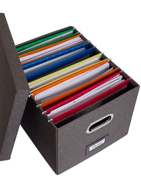 Internet S Best Collapsible File Storage Organizer With Lid