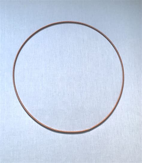 Sacred 3 ½ Cubit Heavy Tensor Ring Copper No Beads