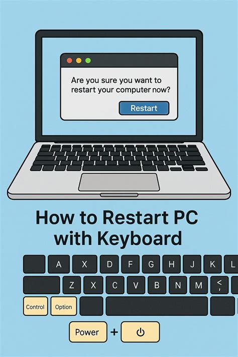 How To Restart Pc With Keyboard Fast And Easy Methods