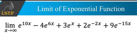 Limit Of Exponential Function X E10 X 4 E6 X Studyx
