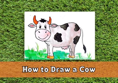 How To Draw A Cow A Step By Step How To Mimi Panda