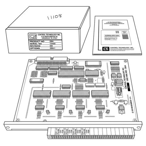 Cti 2564 Pulse Train Output Module 4 Ch For Ti505