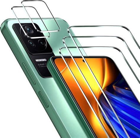 Pack 3 Films Protection écran Verre Trempé Xiaomi Poco F4 5G 2 Protège