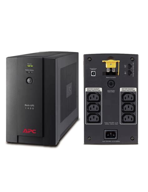 APC Back UPS VA V AVR IEC Sockets