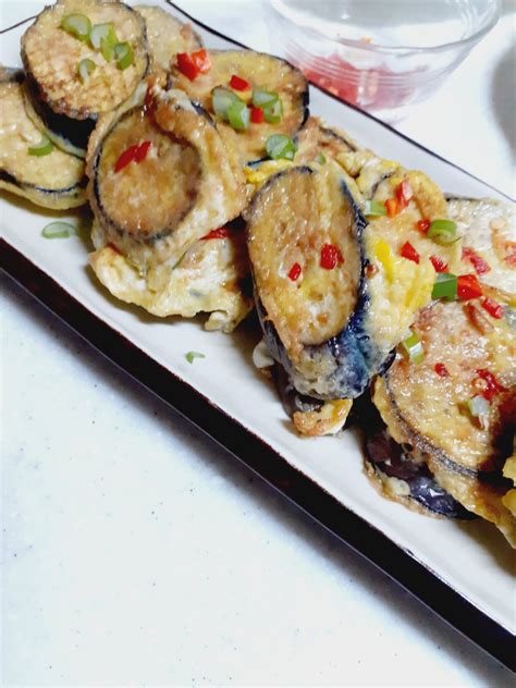 양념이 쏙 베인 가지전 가지 부침개 명절요리