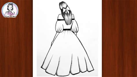 Girl Backside Drawing Step By Step How To Draw A Girl Backside Easy