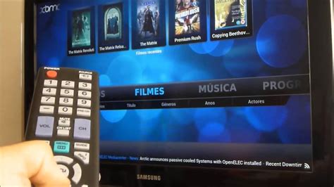 Raspberry Pi Funcionando Com Filme Em Full Hd 1080p Usando O Openelec Youtube