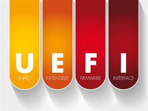 uefi unified extensible firmware interface install