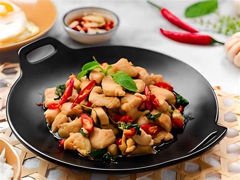 Spicy Basil With Chicken Keto Thai Saipan