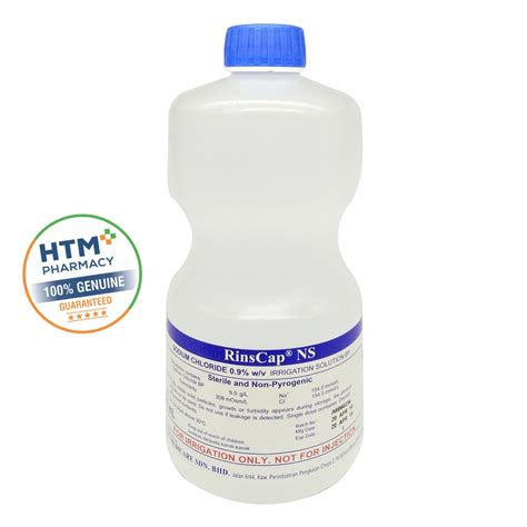 RINSCAP SODIUM CHLORIDE IRRIGATION SOLUTION L HTM Pharmacy Shopee Malaysia