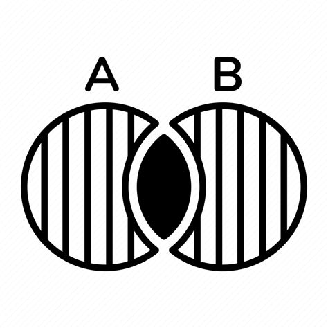 Discrete Math Venn Diagram Euler Set Theory Icon Download On Iconfinder