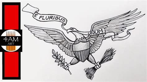 How To Draw A Us Eagle