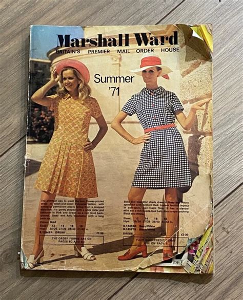 Rare Vintage Summer 1971 Marshall Ward Mail Order Catalogue George Best