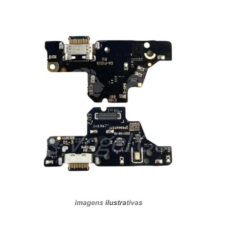 Sub Placa Com Conector De Carga Motorola Moto G41 Vogel Cell