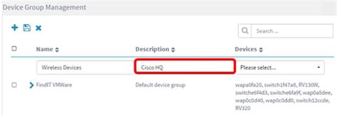 Manage Device Groups On Findit Network Probe Cisco