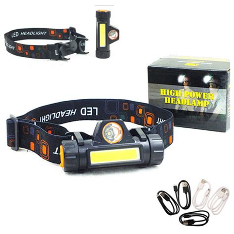Prožektorius Ant Galvos Led Xpe Cob Usb Pakraunamas Su Magnetu Kaina