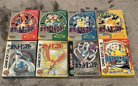 ポケットモンスター ゲームボーイ ソフト 8作品セット メルカリ