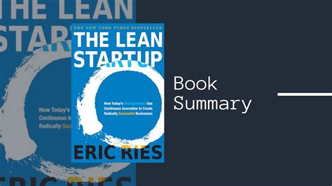The Lean Startup By Eric Ries Book Summary Tyler DeVries