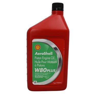 Shell AeroShell Oil W80 PLUS SAE40 1QT (946 ml)