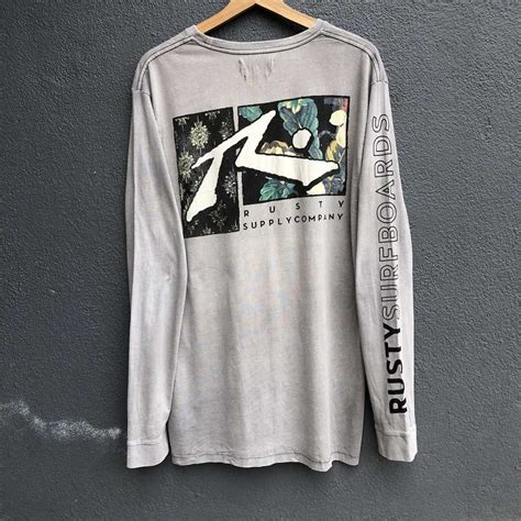 Rusty × Surf Style × Vintage Sunfaded Rusty Surf Boar… Gem