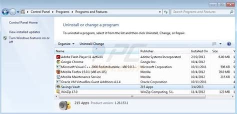 Savings Vault Adware Easy Removal Steps Updated