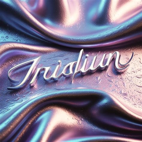 A Mesmerizing Text Effect Overlays A Metallic Premium Ai Generated Image