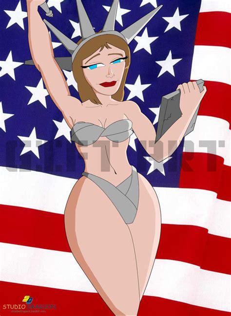 Sexy Lady Liberty 2015 By Dragoonx77 On Deviantart