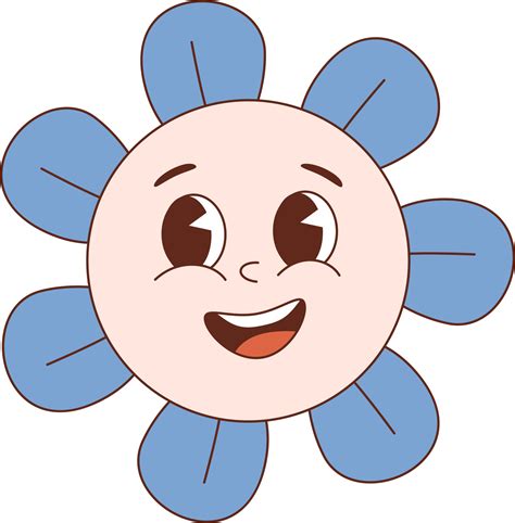 Blue Daisy Flower Power 22168831 Png