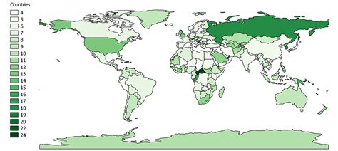 Choropleth Maps A Guide To Data Classification Gis Geography